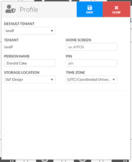 Left Hand Menu - Flourish POS
